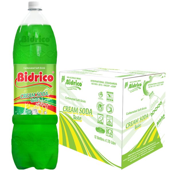 Bidrico Carbonated Soft Drink Cola Flavor 330ml Can - Bidrico