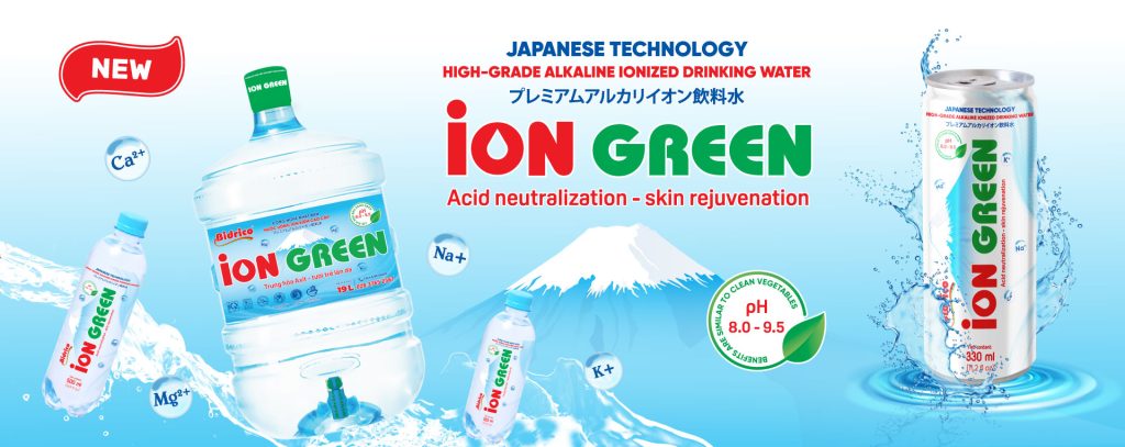 Ion Green Premium Alkaline Ionized Drinking Water - Bidrico
